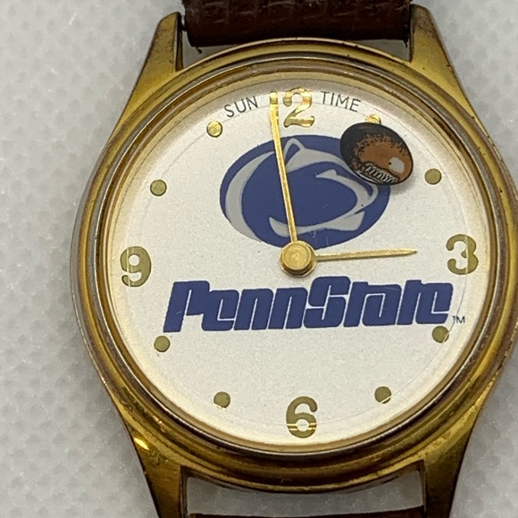 Accessories | Penn State Vintage Floating Football Sun Time Watch ...